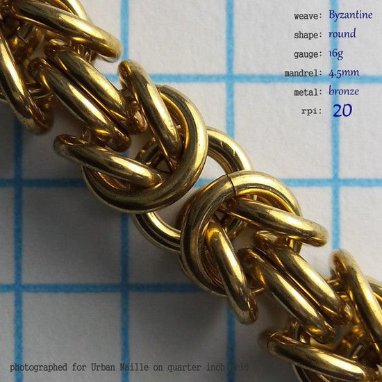 Byzantine Chain Instructions – Urban Maille